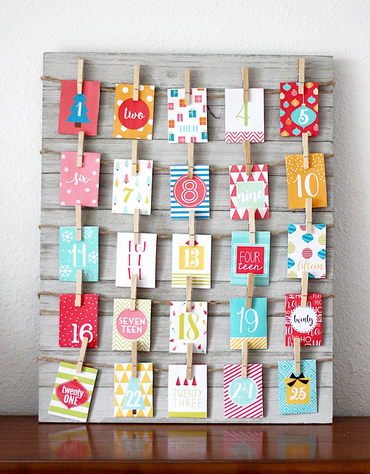 Ideas De Manualidades Para Hacer Calendarios De Adviento DIY Mons Petits