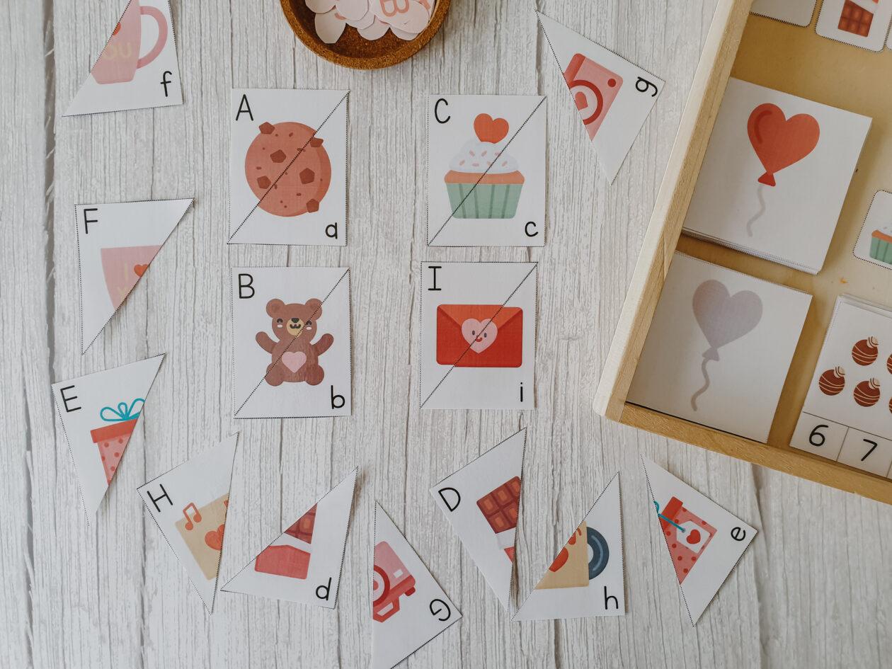 Imprimible con actividades de San Valentín para niños – MonsPetits
