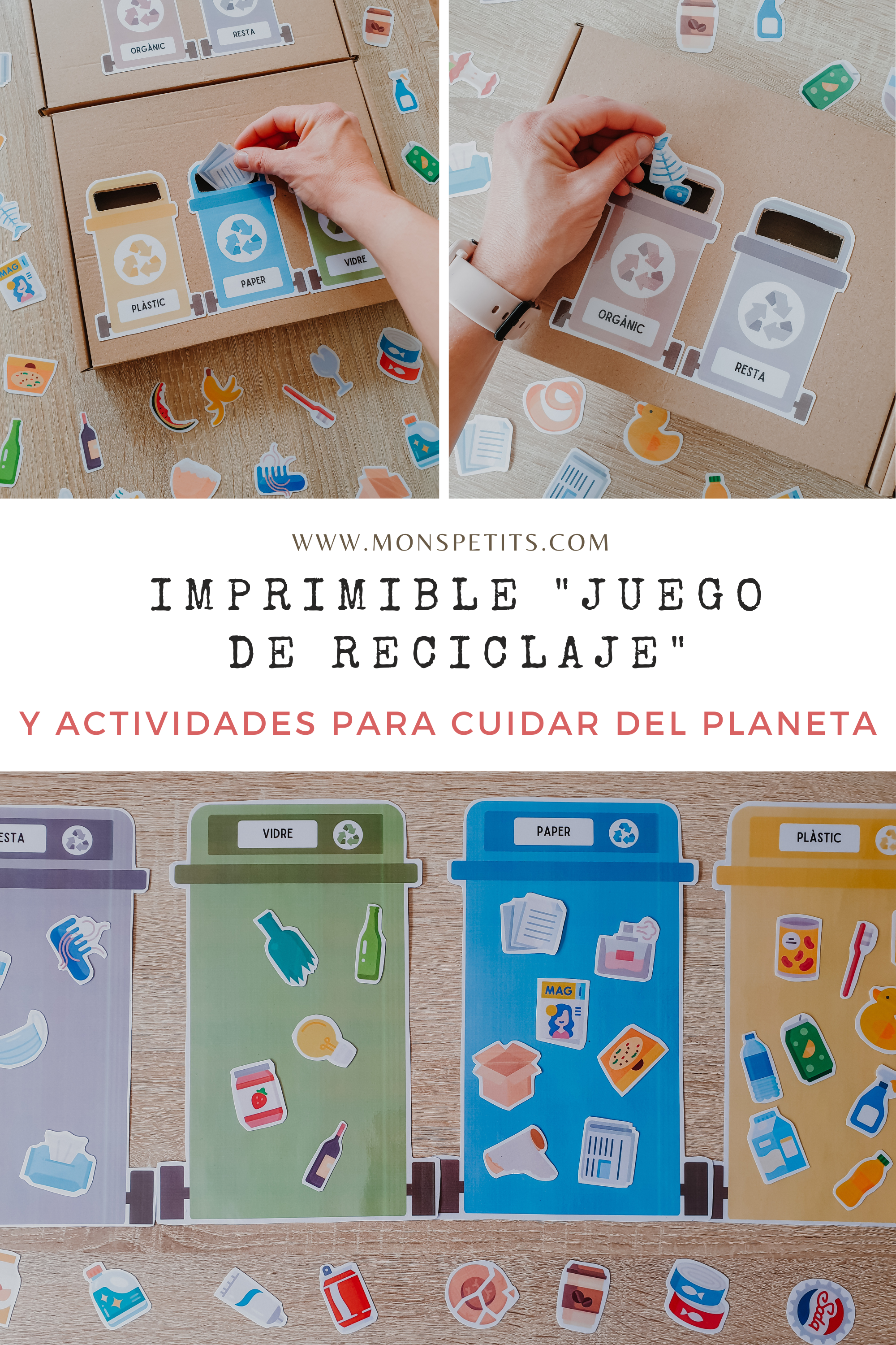 Actividades para aprender a cuidar del planeta + material imprimible ...