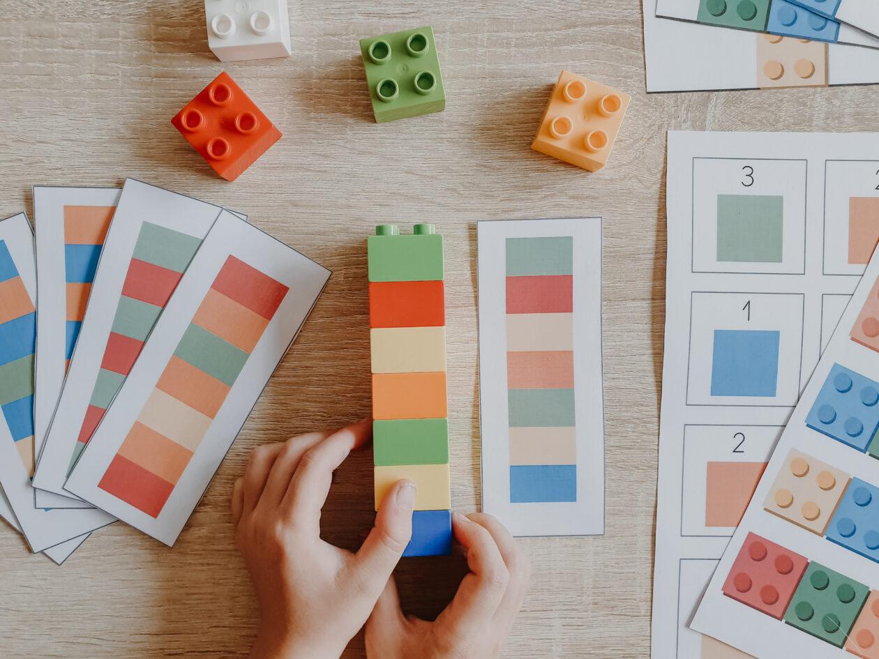 Plantillas para jugar y aprender matemáticas con Lego Duplo – MonsPetits