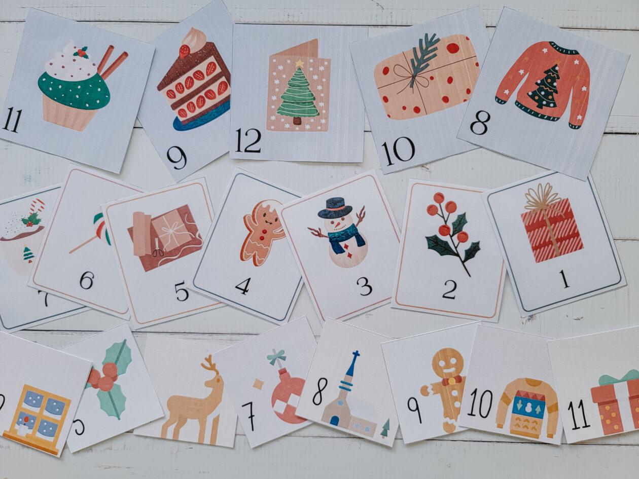 Crea tu propio calendario de Adviento fácil y personalizado + pdfs ...