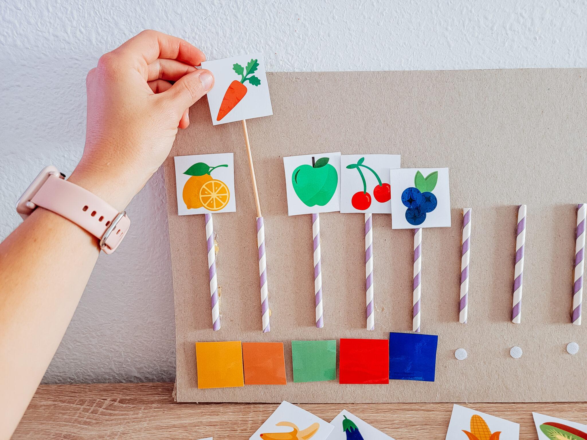 Actividad para trabajar la motricidad fina y otros conceptos ...