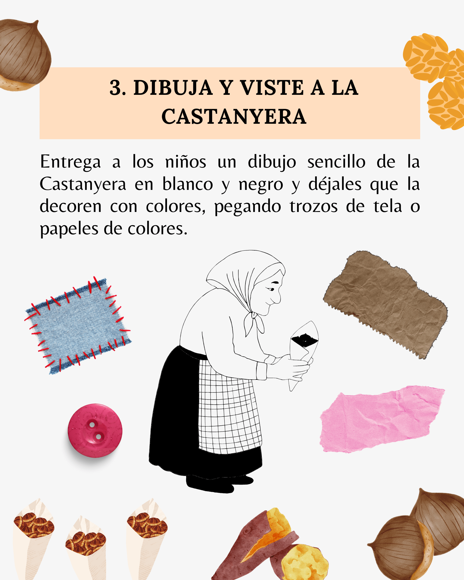 Actividades para celebrar la Castanyada en el aula de infantil ...