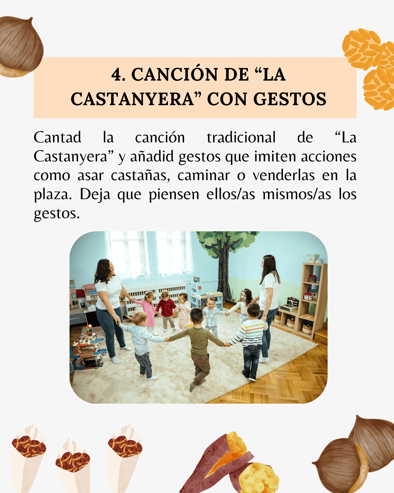 Actividades para celebrar la Castanyada en el aula de infantil ...