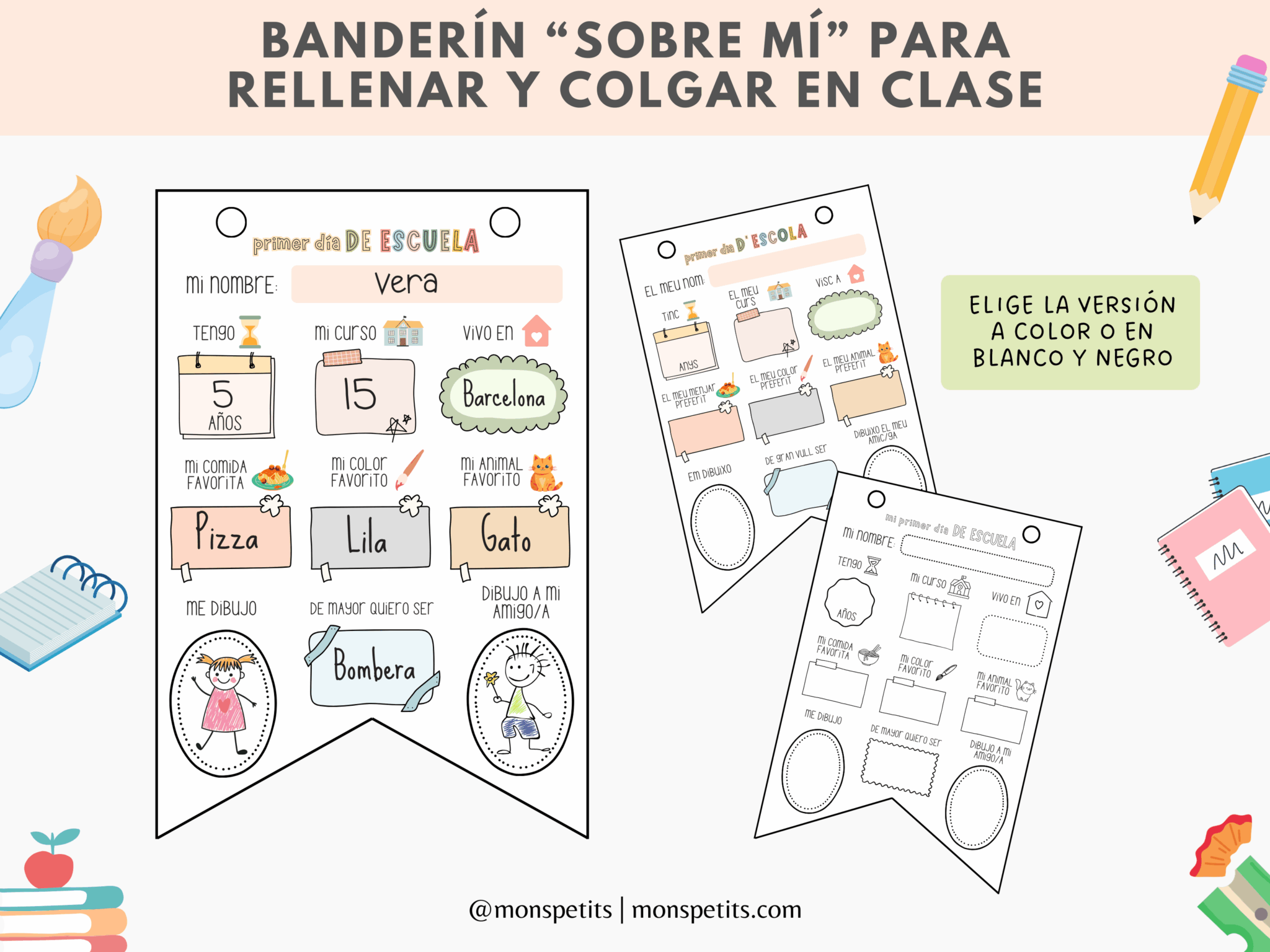 Vuelta al cole: dinámicas, juegos y recursos imprimibles para los ...