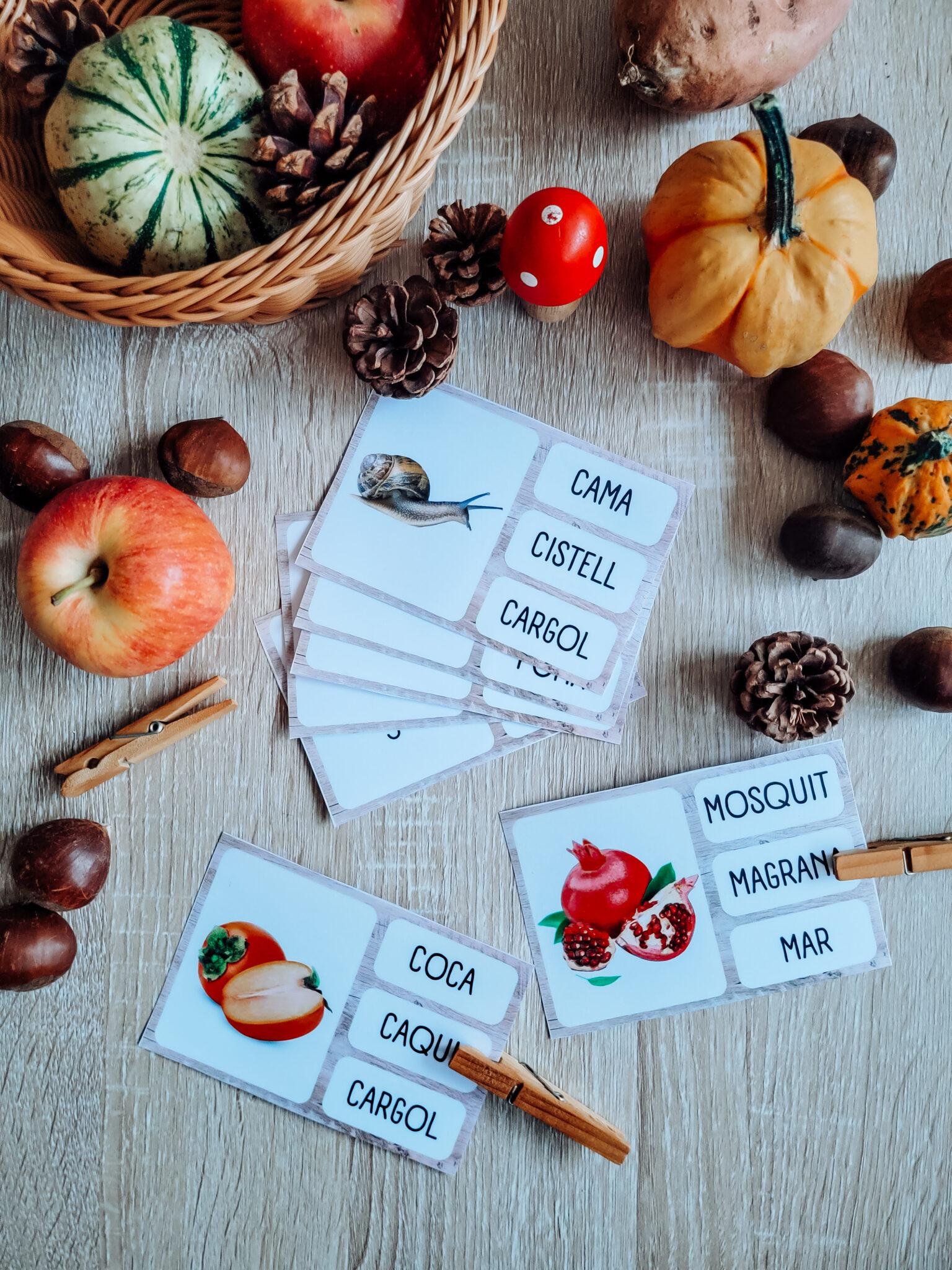 Actividades de otoño para trabajar matemáticas y lectoescritura en ...