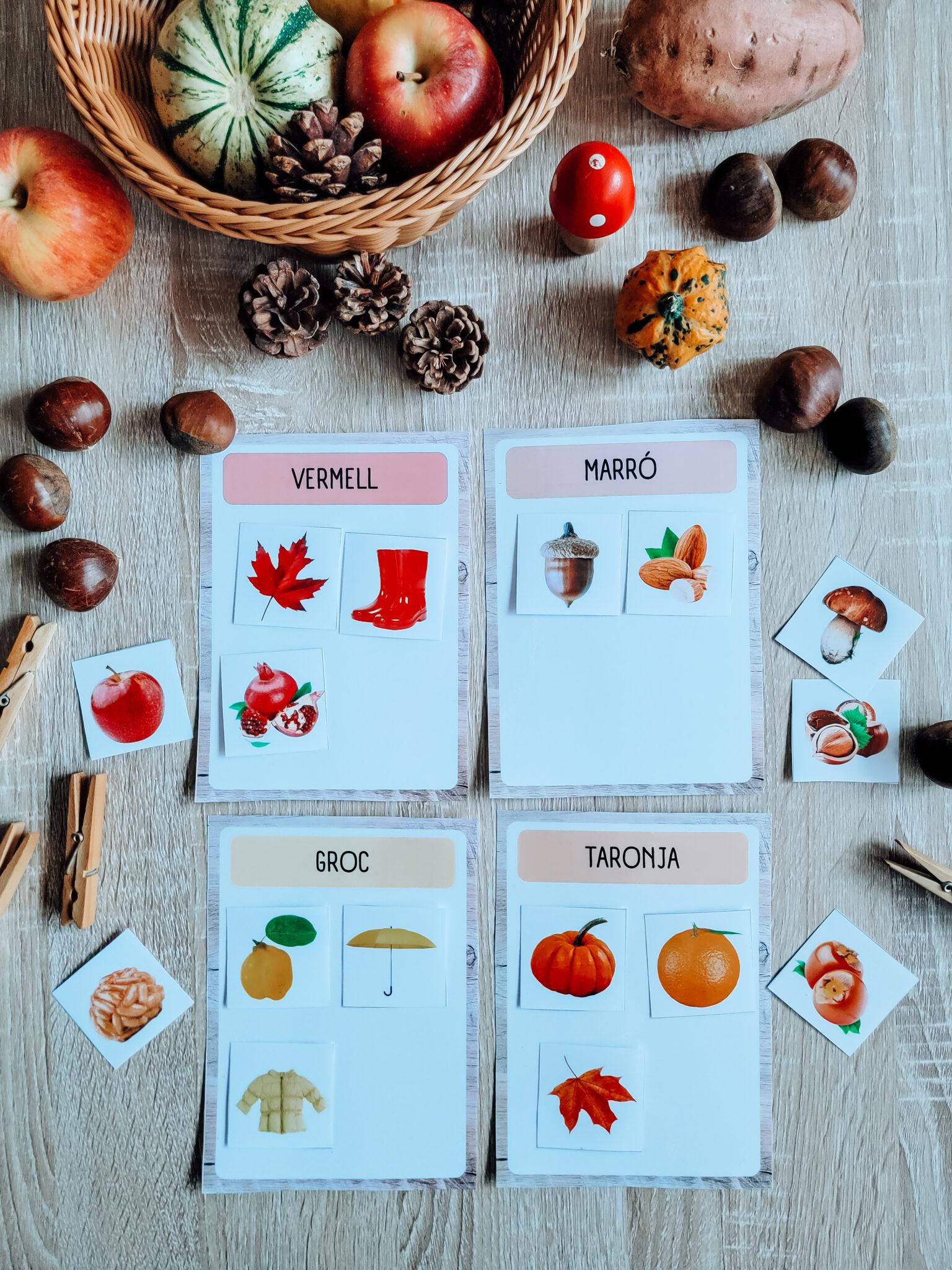 Actividades de otoño para trabajar matemáticas y lectoescritura en ...