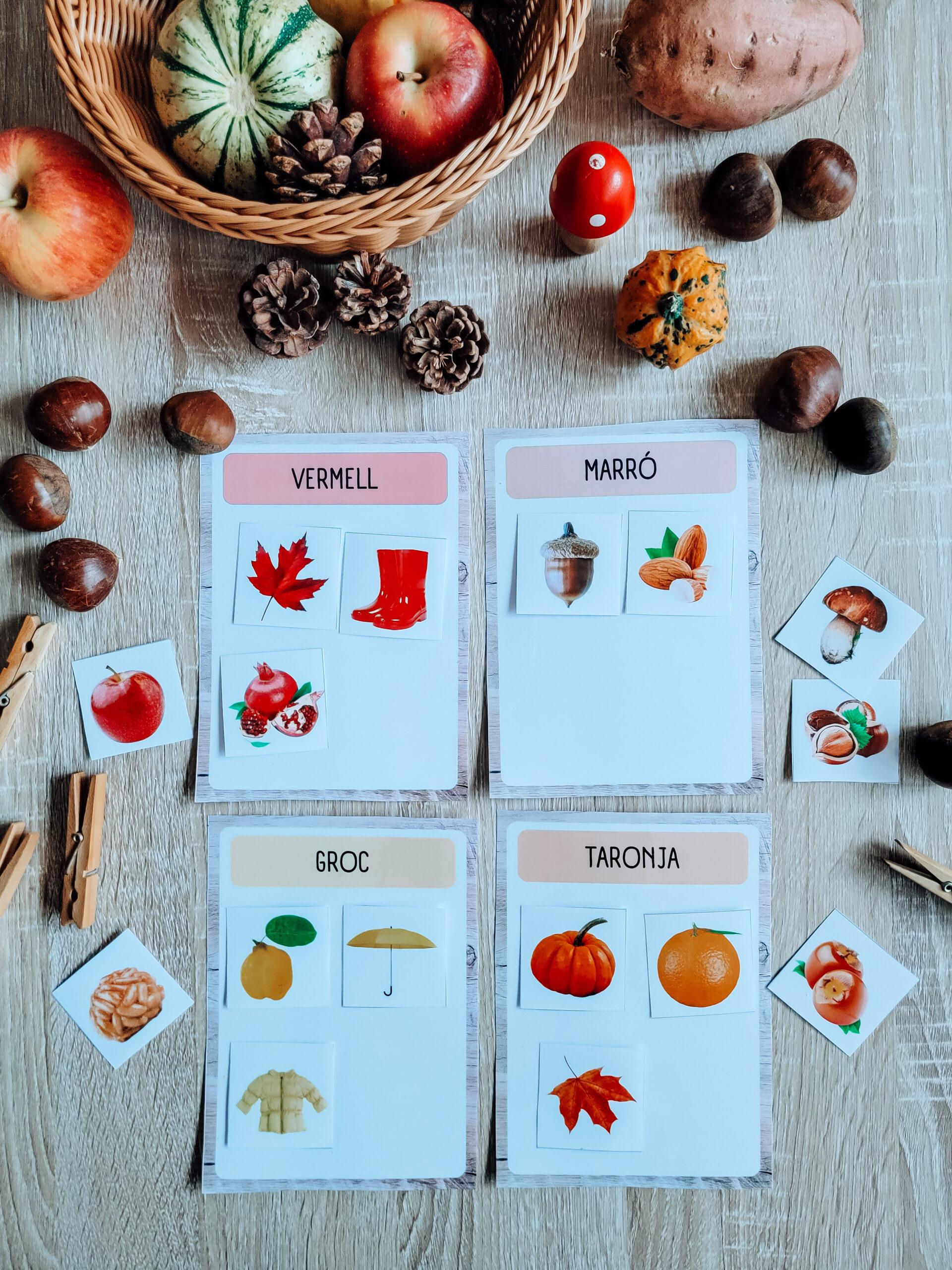 Actividades de otoño para trabajar matemáticas y lectoescritura en ...