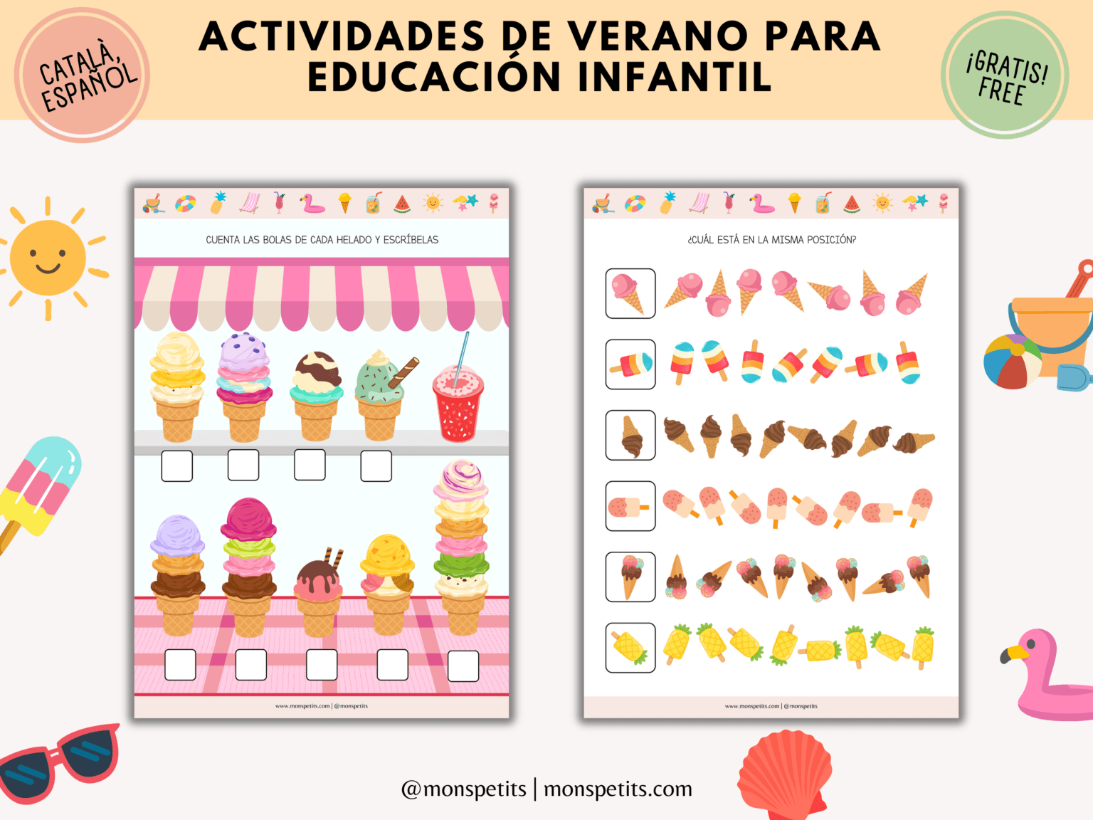 Actividades de verano para Educación Infantil (con imágenes reales ...